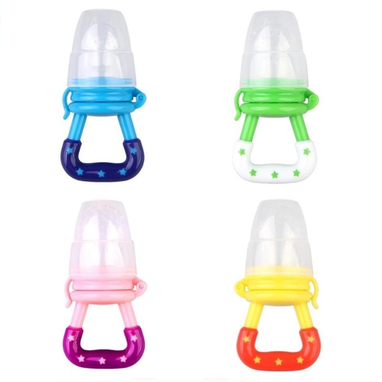 Chupón Bebes Fruta, Alimentos Papilla Con Su Seguro.