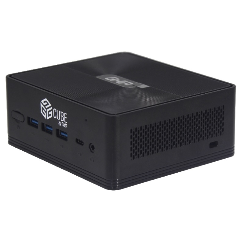 MINI PC GHIA GCUBE / INTEL CELERON N4000 DUAL CORE 1.10 GHZ / 4 GB / 64 GB / WIN 10 PRO