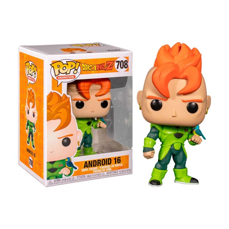 Figura Funko Pop Animation Androide 16 Dragon Ball Z #708 /u
