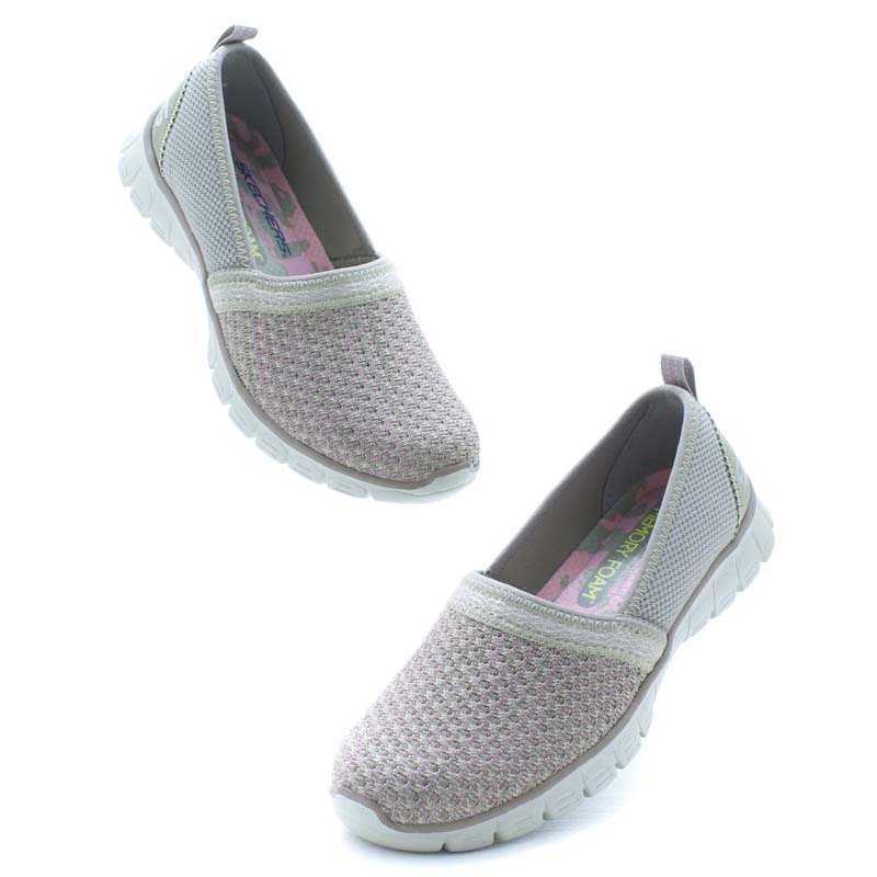 TENIS SKECHERS 23400 BEIGE DAMA