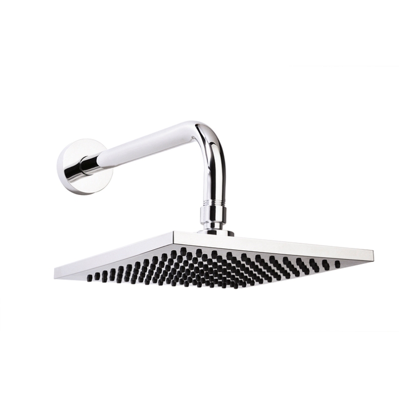 PROYECTA REGADERA CUADRADA C/BRAZO Y CHAP CR