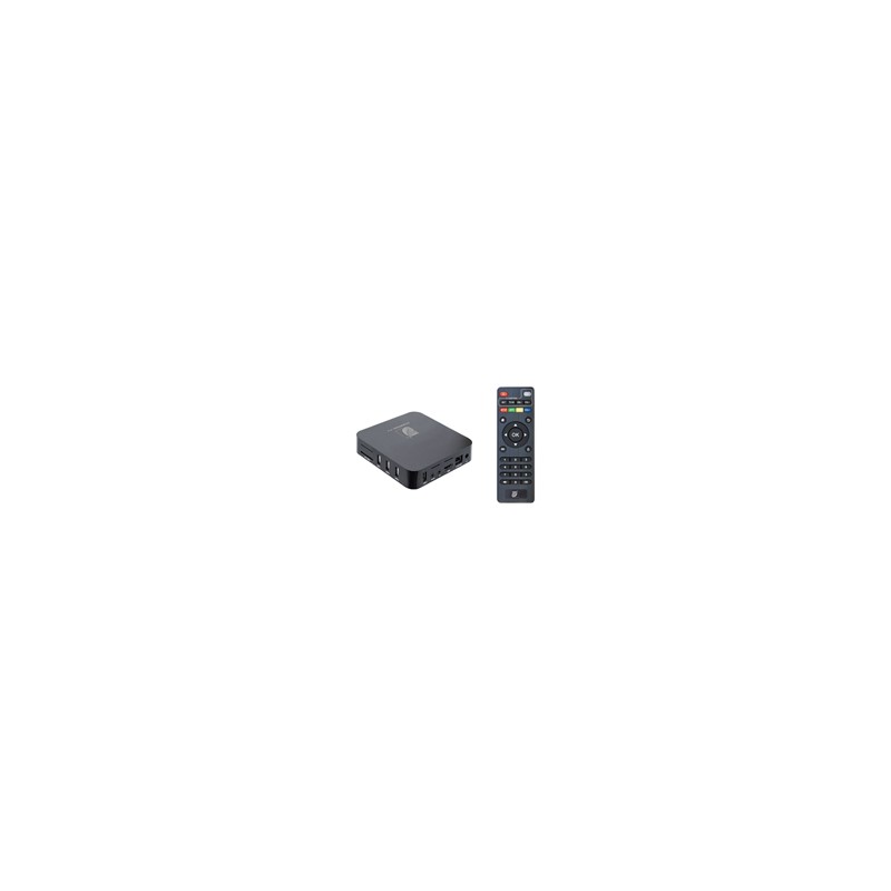 Smart Tv Box Green Leaf Con Sistema Operativo Android AND-3000 - Negro