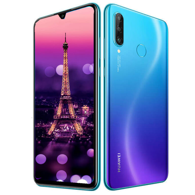 Celular huawei P30 LITE 128GB Azul / Nuevo / desbloqueado + MicroSD 32