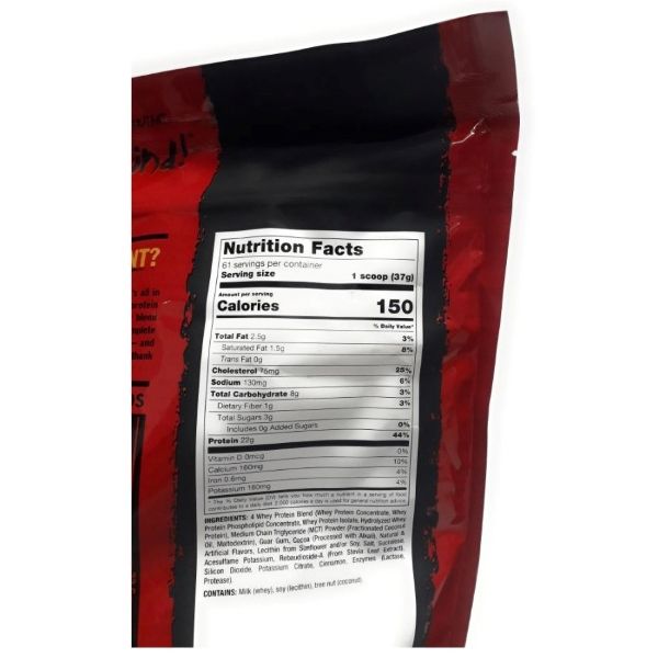 Proteína Mutant Whey, 5 libras, sabor a Triple Chocolate