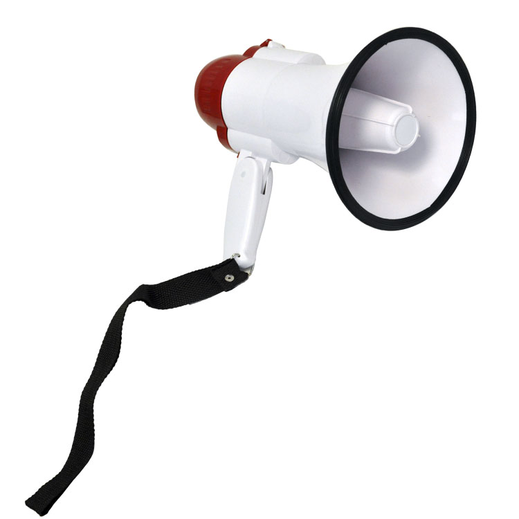 Megáfono Con Bateria Recargable 10W Master MS-MEGAFONO