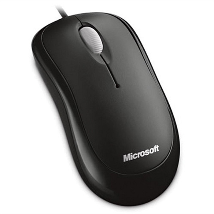 Basic Microsoft Optical Mouse Black USB (P58-00061)