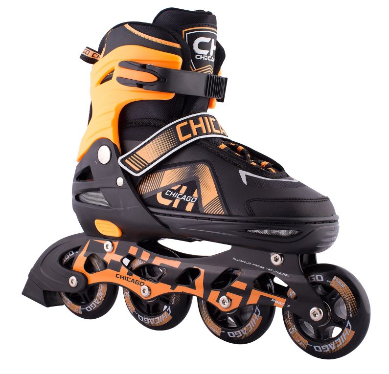Patines Ajustables Chicago Street Free Naranja