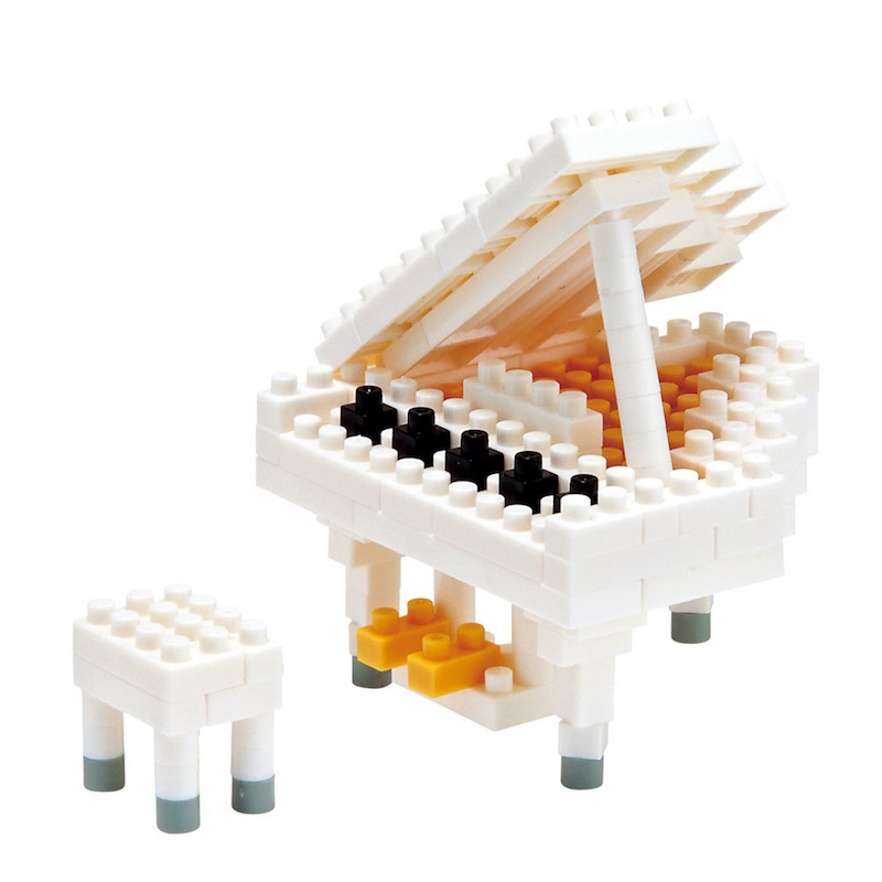 Nanoblock Piano Blanco