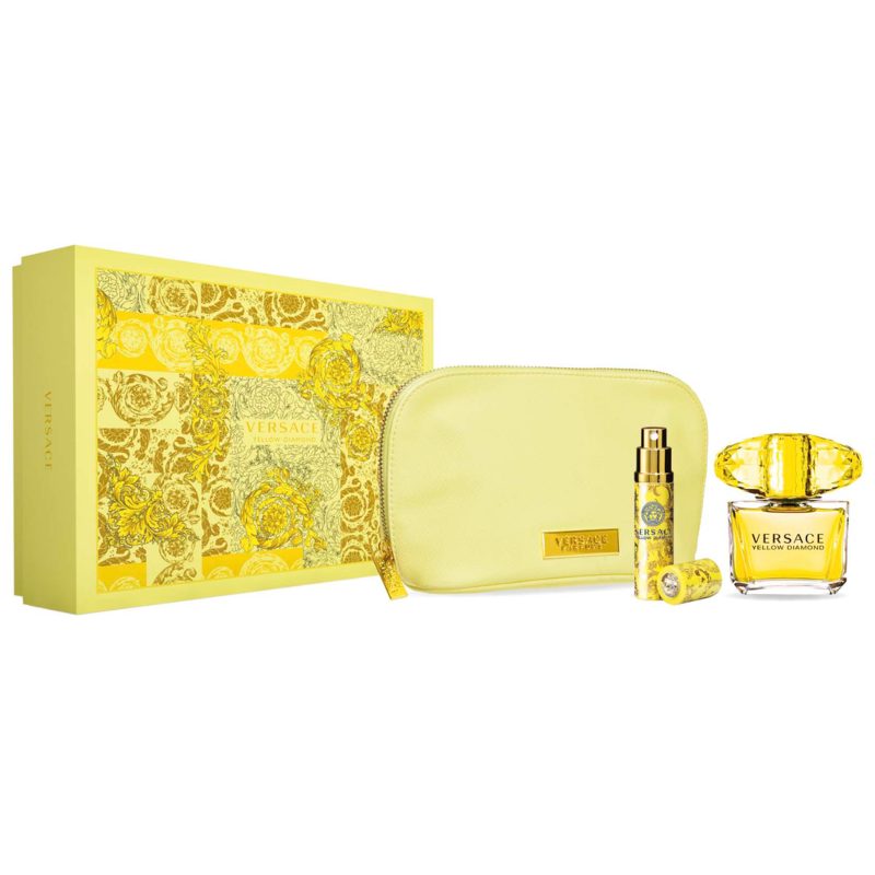 Set 3 Piezas Yellow Diamond para Mujer de Versace edt 90mL