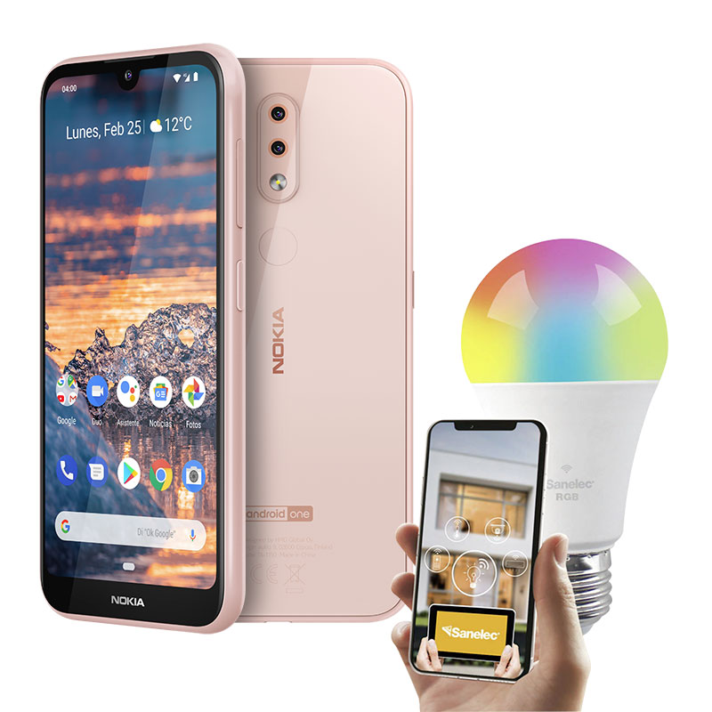 Celular NOKIA LTE TA-1149 4.2 Color ROSA Telcel, llevate de regalo un ...