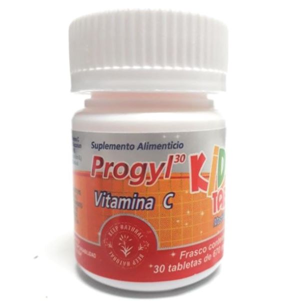 Suplemento Alimenticio Vitamina C Kids con 30 tabletas masticables