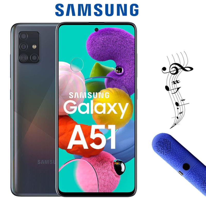 Celular Samsung Galaxy A51 Dual Sim 128GB Negro + Bocina bluetooth