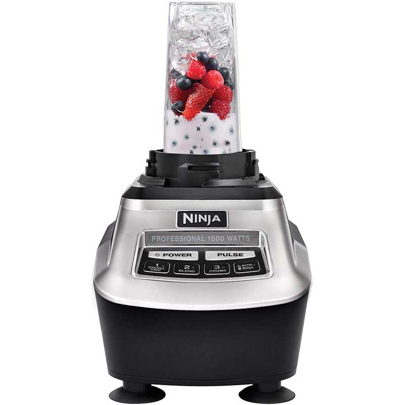 Licuadora y Procesador de Alimentos Ninja BL780 Negro (Reacondicionado