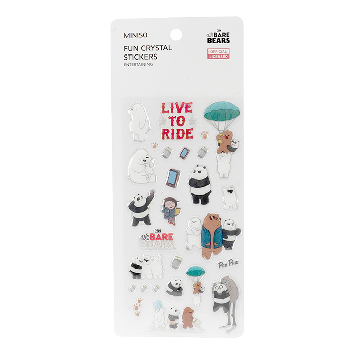 Calcomanías para ventana - Osos Escandalosos