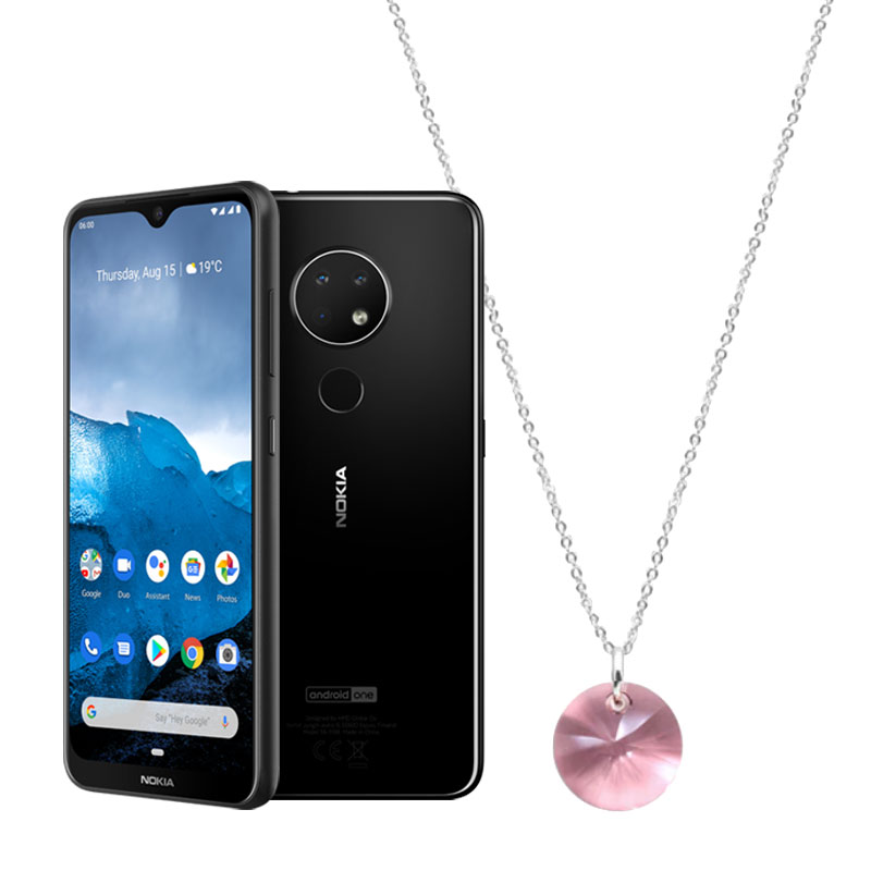 Celular NOKIA LTE TA-1187 6.2 Color NEGRO Telcel, llevate un Collar ...