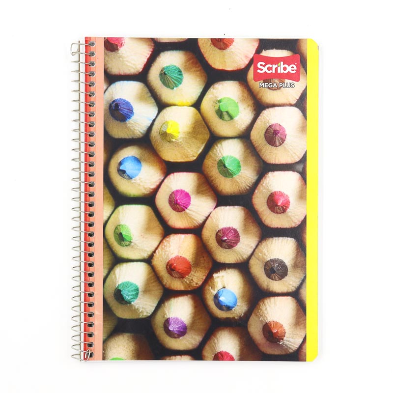 Cuaderno Scribe Mega Plus Espiral Frances 100h