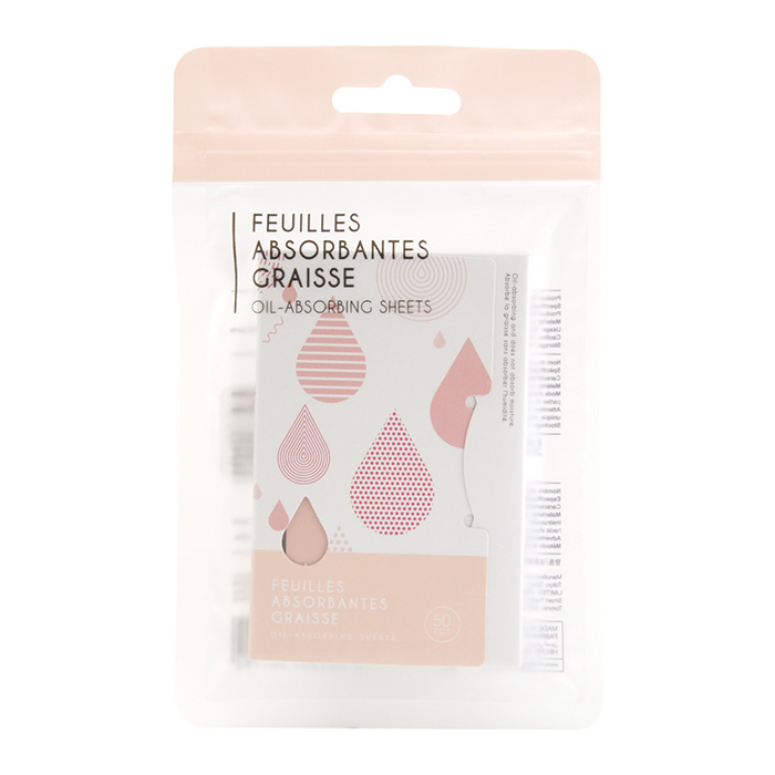 TOALLAS ABSORBENTES DE ACEITE 50 PZAS ROSA