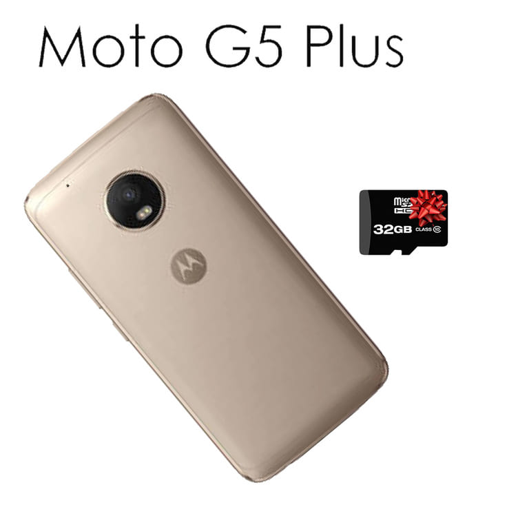 Celular Motorola Moto G5 plus - Dorado - Single Sim + MicroSD