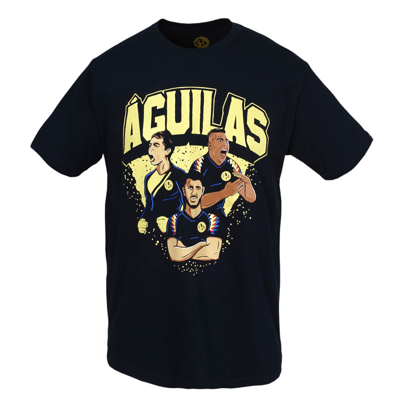 Playera Niño Jugadores América Marca Club América Producto Oficial