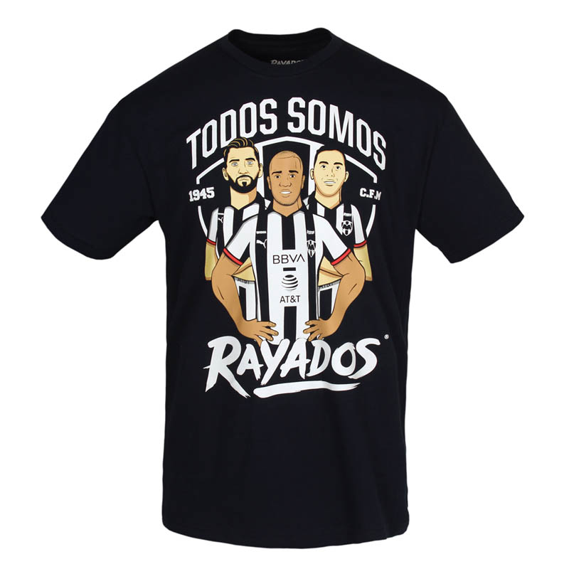 Playera Jugadores Marca Rayados Producto Oficial