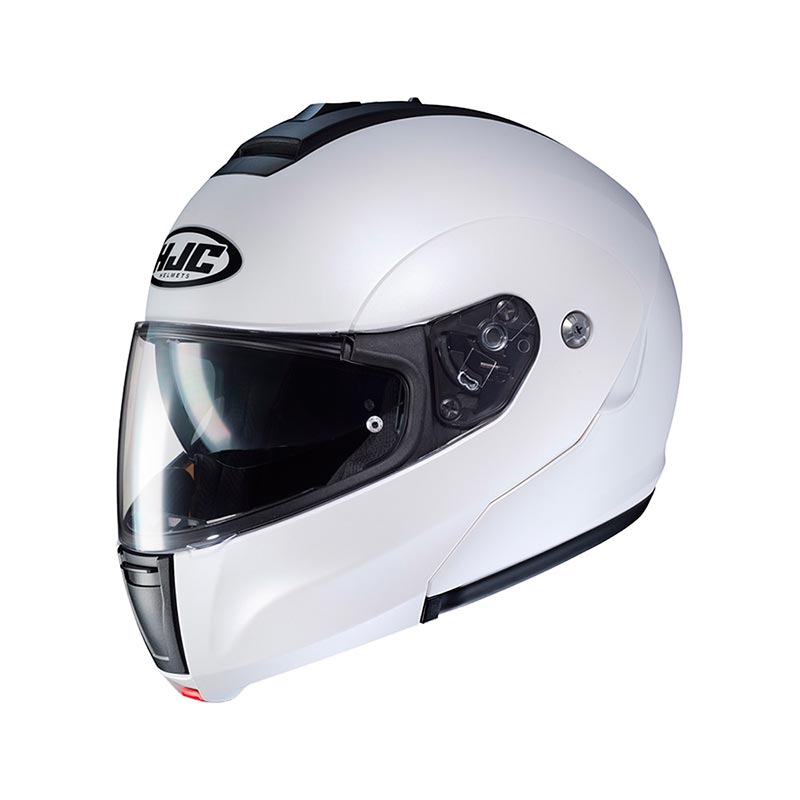 Casco De Motocicleta Hjc Abatible Cl-max 3 Solido Blanco