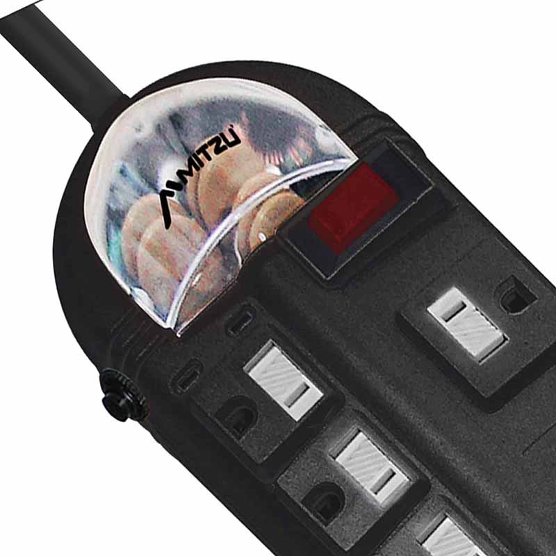 Barra Multicontacto Con 9 Entradas Y Switch 11-2990