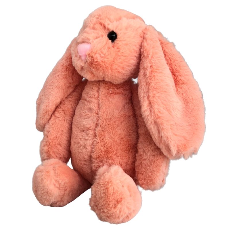 LBP Peluche Conejo, Suave, Color Beige, Blanco, Rosa, Conejito de Pelu