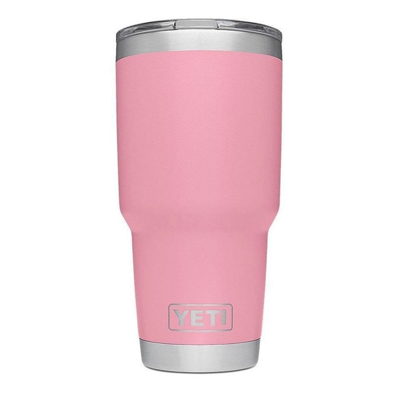 Termo Yeti 30 Oz Rambler Duracoat Rosa Matte