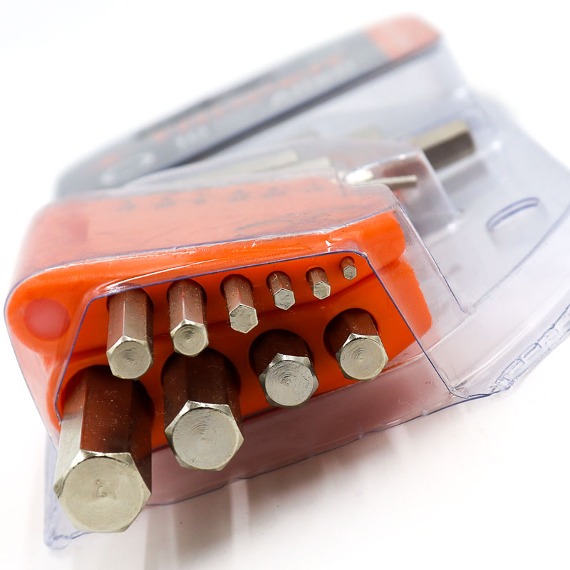 Juego Llaves Allen Alen Std Organizador 10 Pz Truper 15539