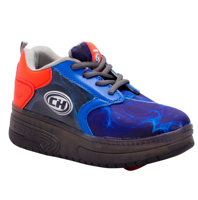 Tenis Patín Chicago Morado Luces Led