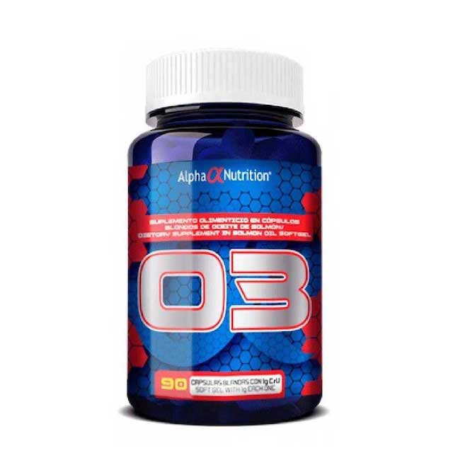 Alpha Nutrition Omega 3 90 Capsulas 30 Serv.