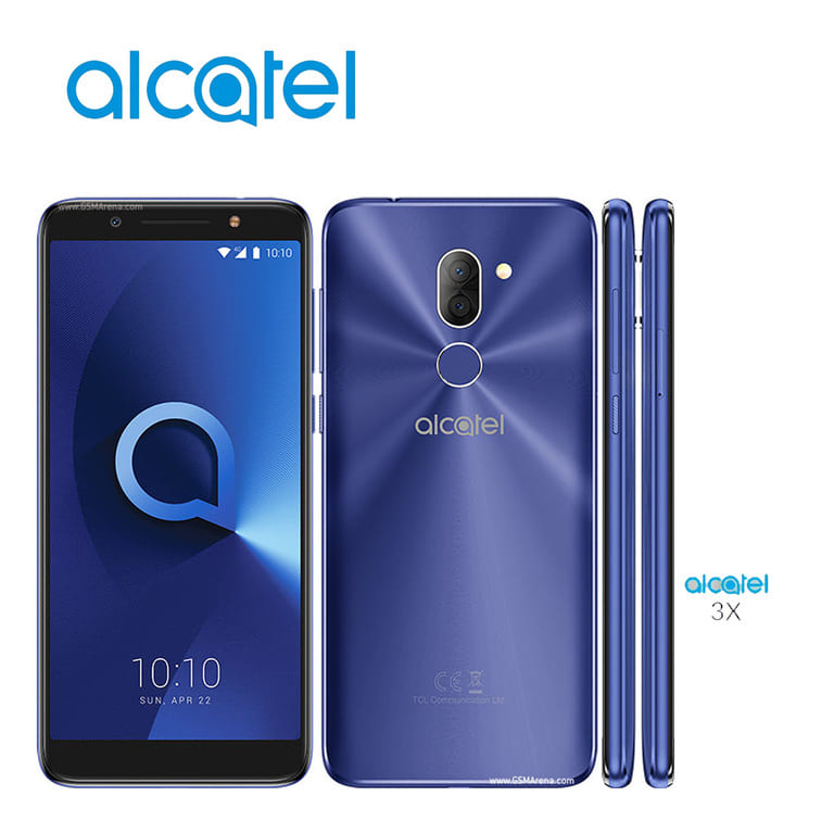 Celular Alcatel 3X 50581 32GB-3GB - Azul metalico - Dual Sim