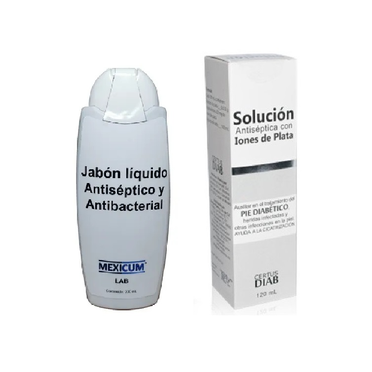 MEXICUM Kit Jabón y Solución Antiséptica