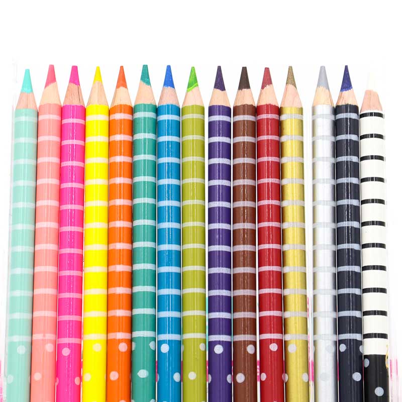 Lapices De Colores Norma Kiut 16 Lindos Colores 15 Pzas