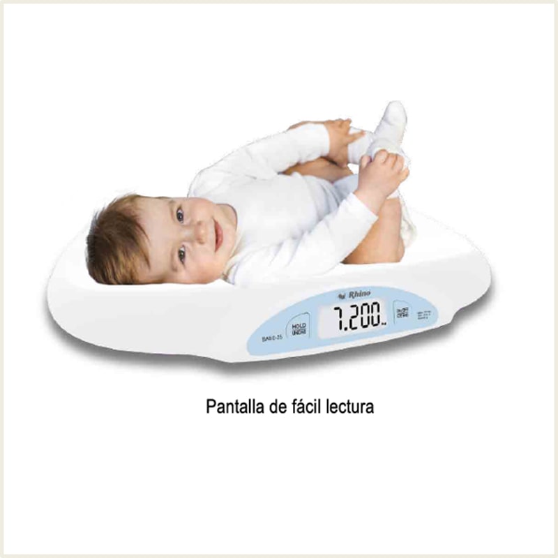 Báscula para Bebés Modelo BABE-25 Marca RHINO