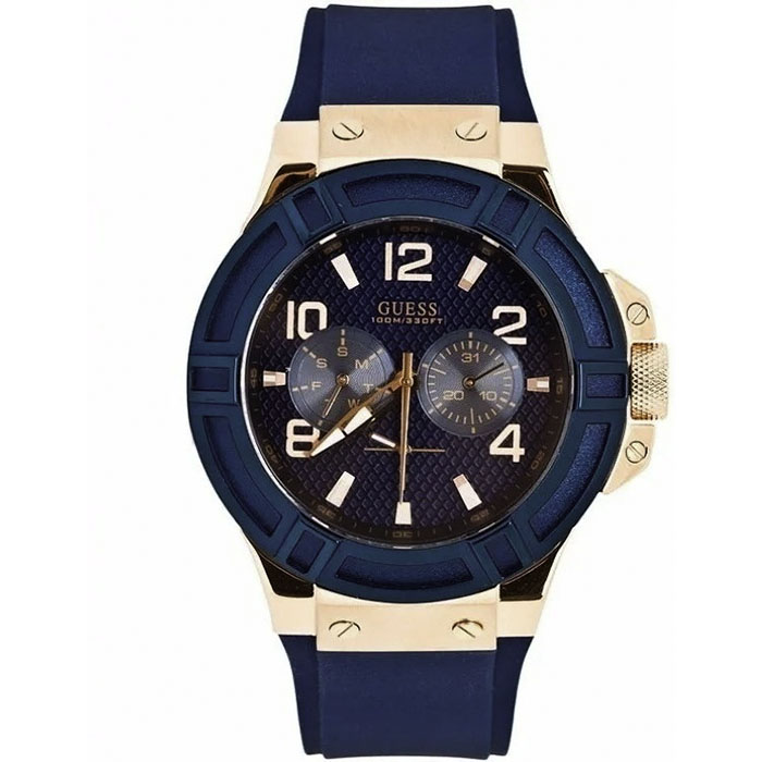 Reloj GUESS Hombre Rigor Azul Marino