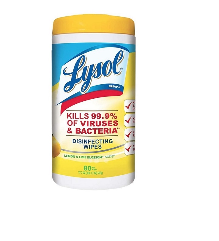 Lysol Toallitas Desinfectantes Citrus Lysol, 80 Toallas Humedas Lysol Toallitas Desinfectantes Citrus Lysol, 80 Toallas Humedas