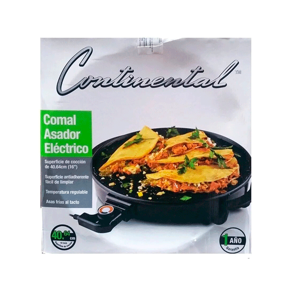 Comal asador eléctrico
