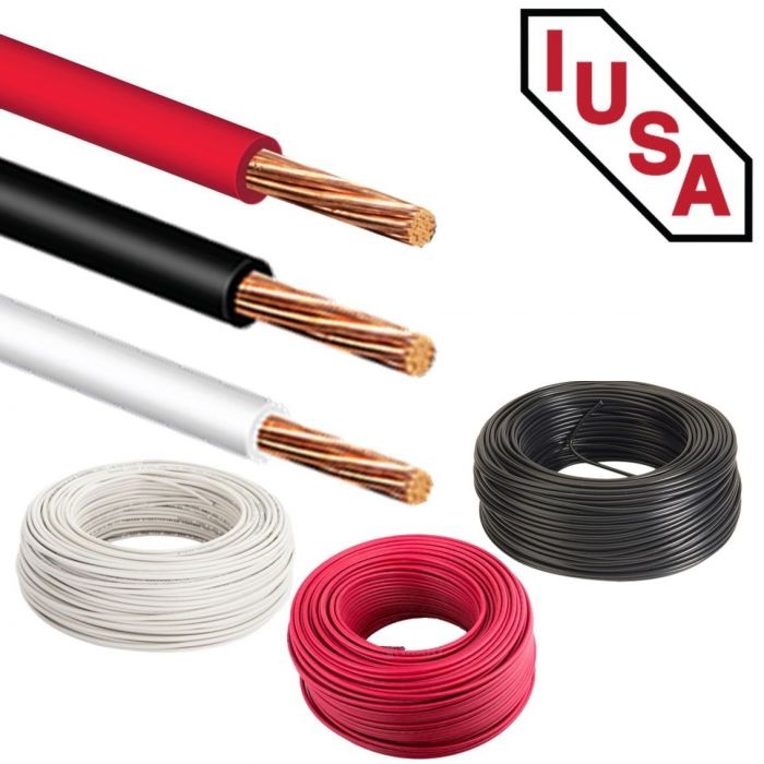 Cable De Cobre Con Aislamiento electricidad 14Awg 100M iusa