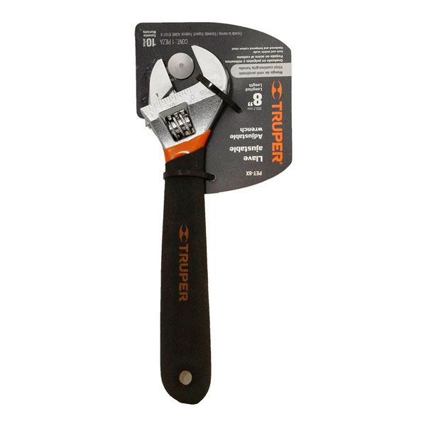 Perico 8 Cromado, Mango Comfortgrip. Truper 15510