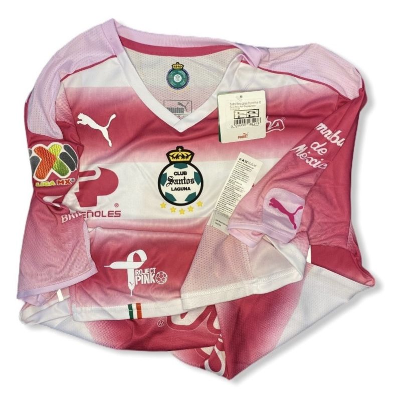 Jersye Puma de Santos Laguna Edicion Especial Pink Project