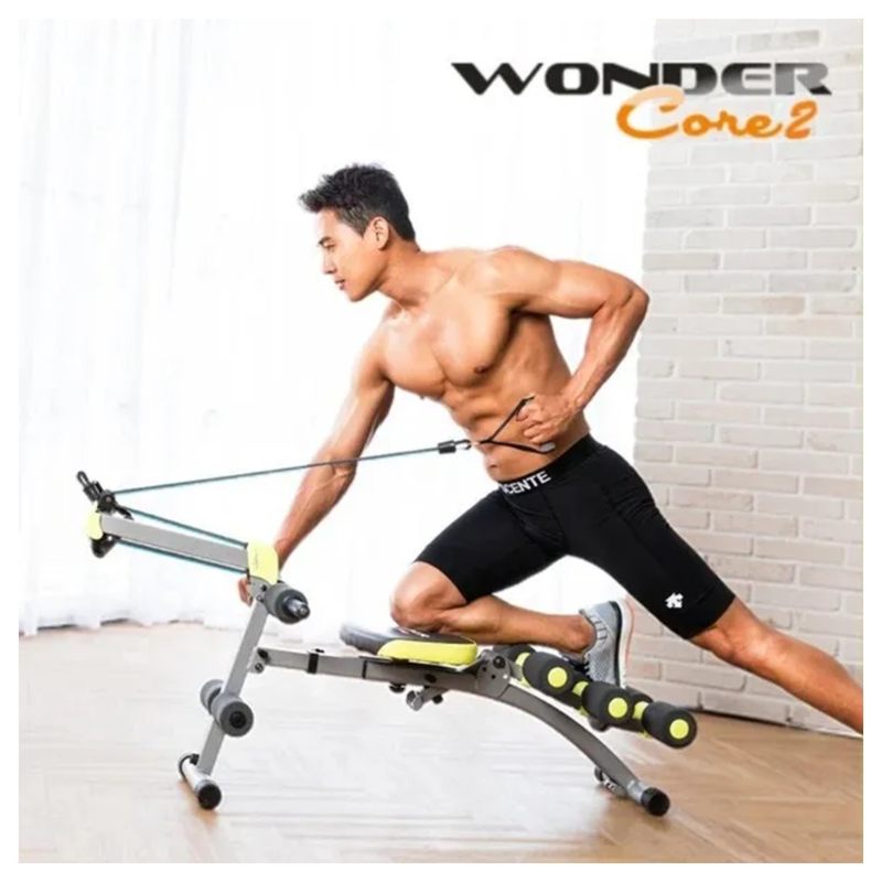 Ejercitador Para Abdomen Wonder Core 2, Original, Como En Tv