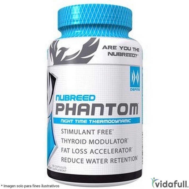Nubreed Phantom 90 Caps Termogénico Nocturno