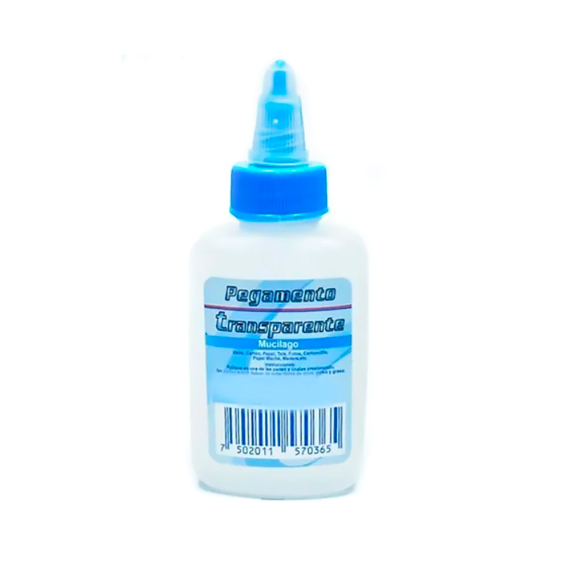 Pegamento Liquido Transparente Alfa 60g Paquete Con 6 Pzas