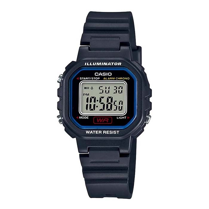 Reloj CASIO Unisex ILLUMINATOR DUAL TIME Negro