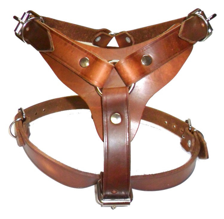 Pechera artesanal para perro mediano/grande