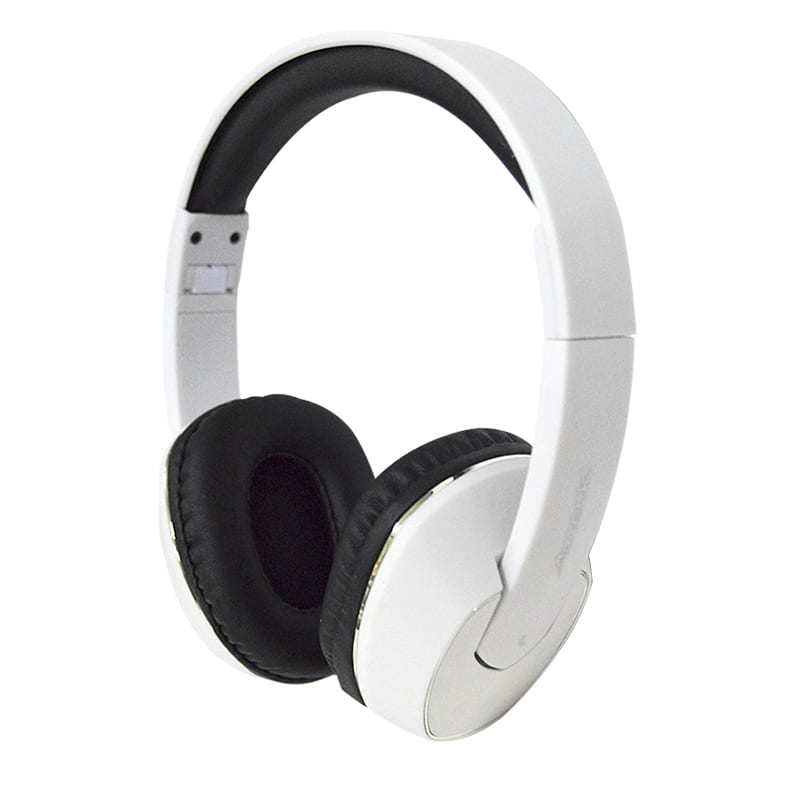 Audífonos con micrófono ON EAR HI FI ACTECK AR-100 - Blanco