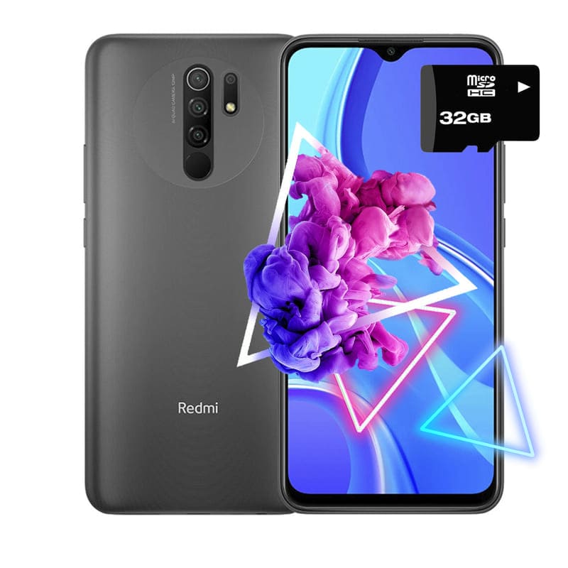 Celular Xiaomi Redmi 9 64gb-4gb - Dual Sim + MicroSD 32gb