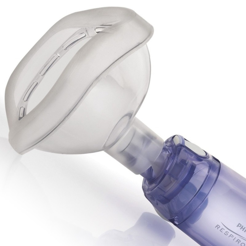 OPTICHAMBER DIAMOND ADULTO PARA MEDICAMENTO INHALADO RESPIRONICS.