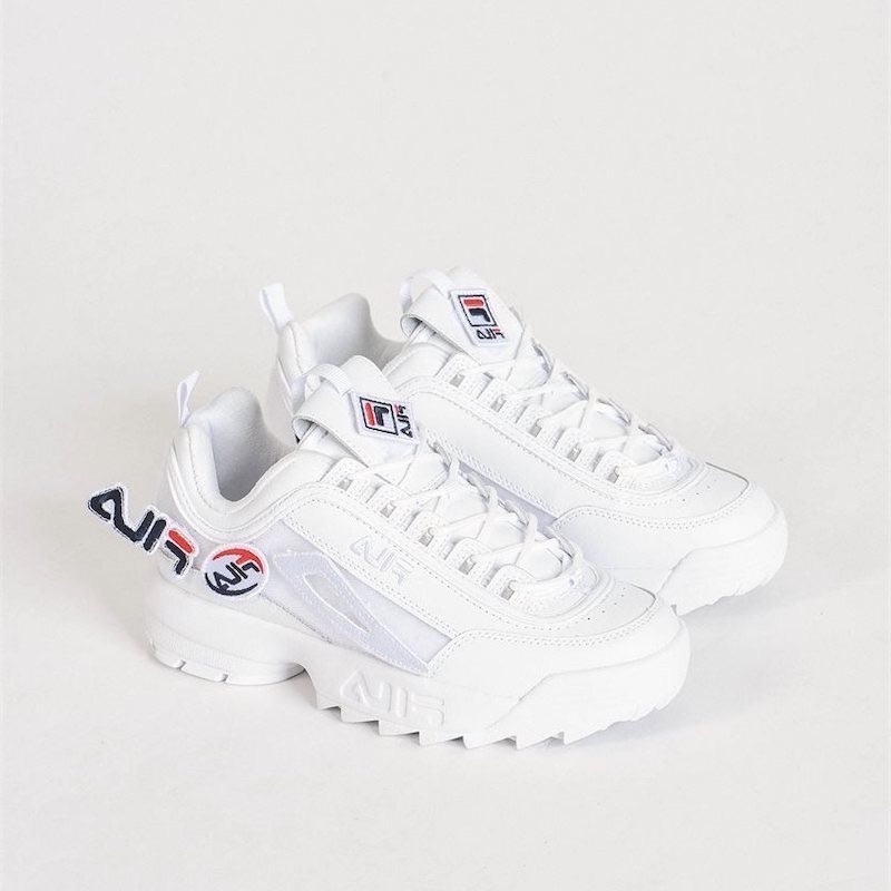 Tenis Fila Disruptor II Patches - Blanco